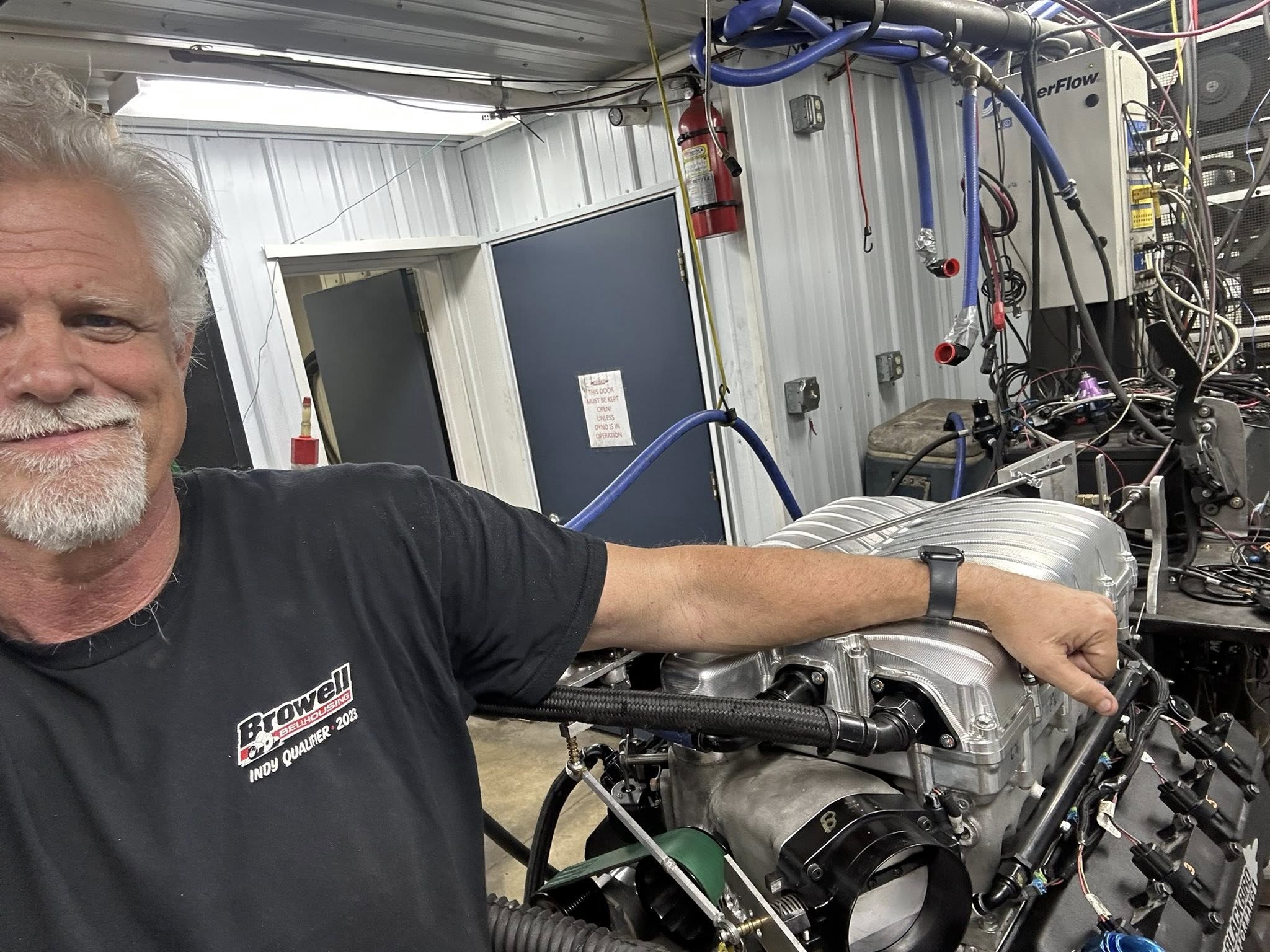 Another great day working with the team at BES Racing Engines!