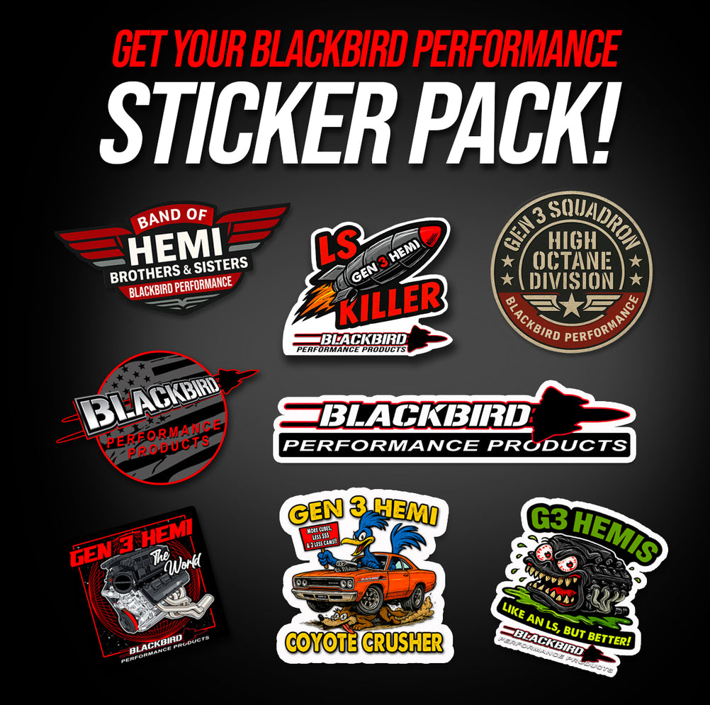Blackbird Performance Sticker Pack