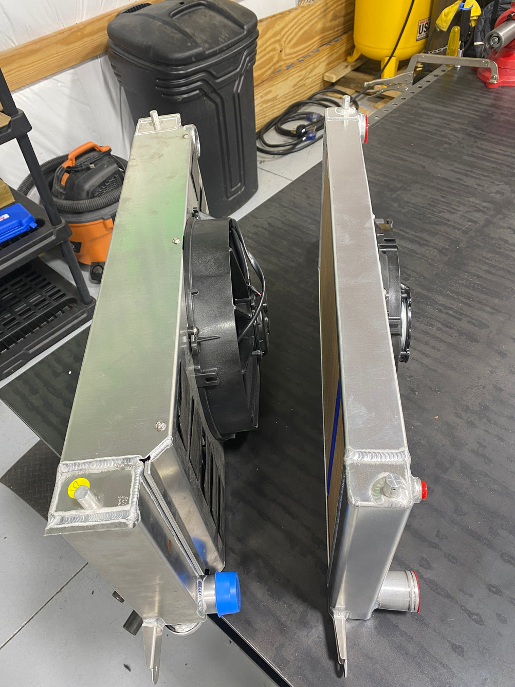 Lightweight Radiator and Fan Assembly